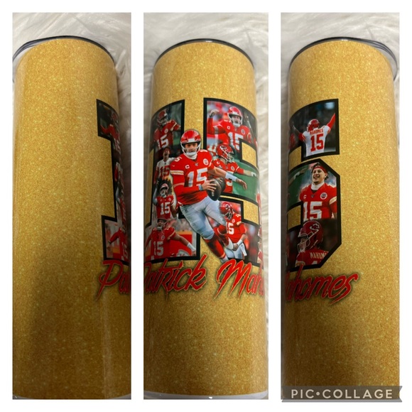 Dining | Brand New 2 Ounce Metal Tumblr Kansas City Chiefs Number 15 ...